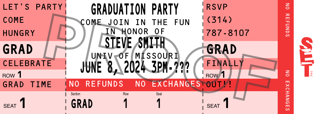 Special Event Ticketing