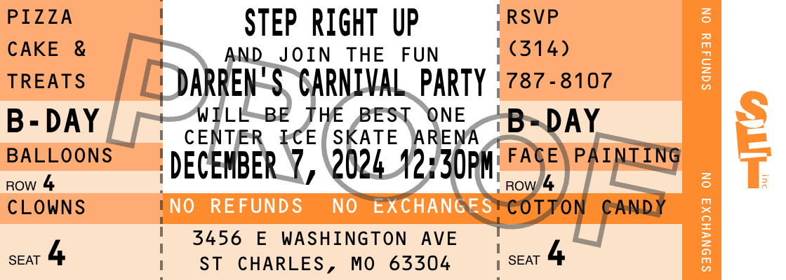 Special Event Ticketing