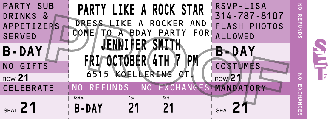 Special Event Ticketing